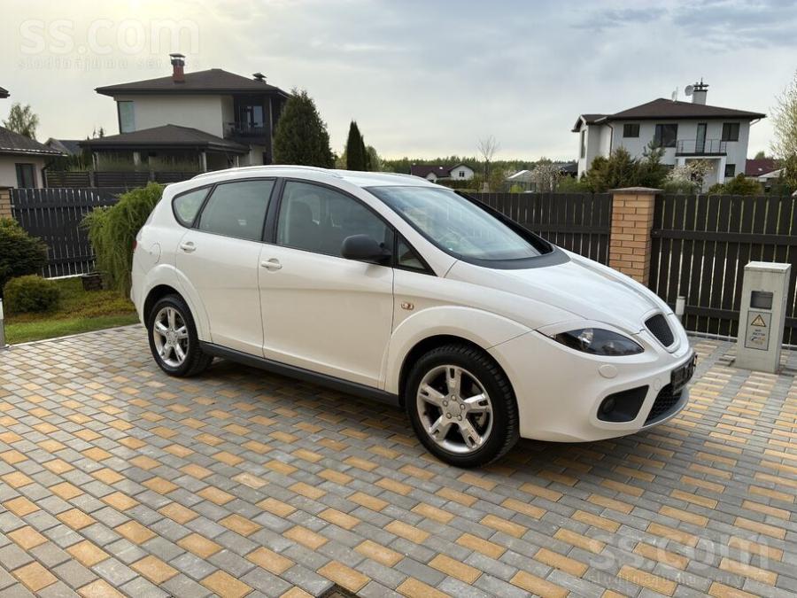 White SEAT Altea 2007 in Riga, with an engine capacity of 2.00 L and mileage of 0 thousand km for 4500 €, photo 1 on AUTOMOTO.COM.LV