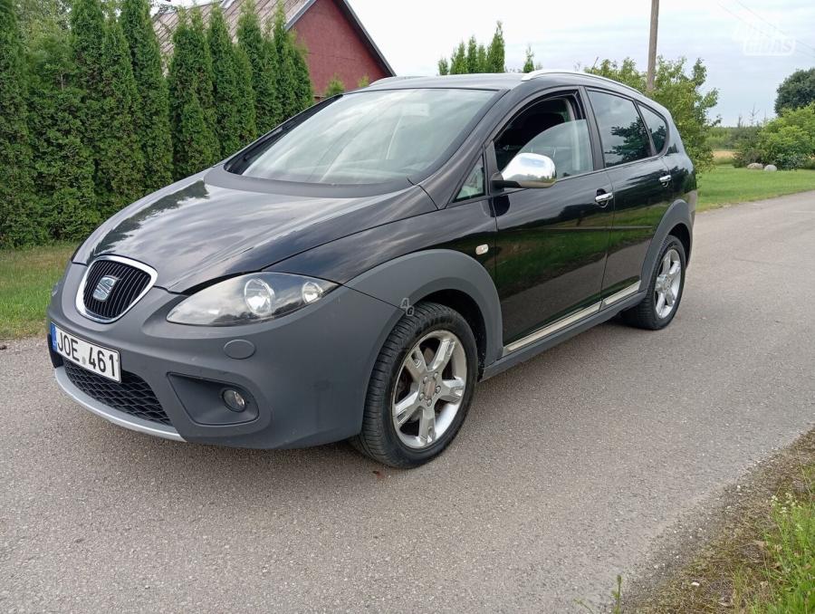 Black SEAT Altea XL 2009 in Anyksciai, with an engine capacity of 2.00 L and mileage of 306 thousand km for 3000 €, photo 6 on AUTOMOTO.COM.LV