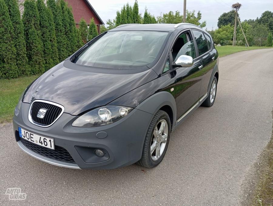 Black SEAT Altea XL 2009 in Anyksciai, with an engine capacity of 2.00 L and mileage of 306 thousand km for 3000 €, photo 7 on AUTOMOTO.COM.LV