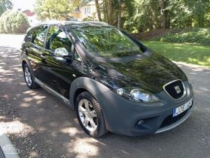 Black SEAT Altea XL 2009 in Anyksciai, with an engine capacity of 2.00 L and mileage of 306 thousand km for 3000 €, photo 13 on AUTOMOTO.COM.LV