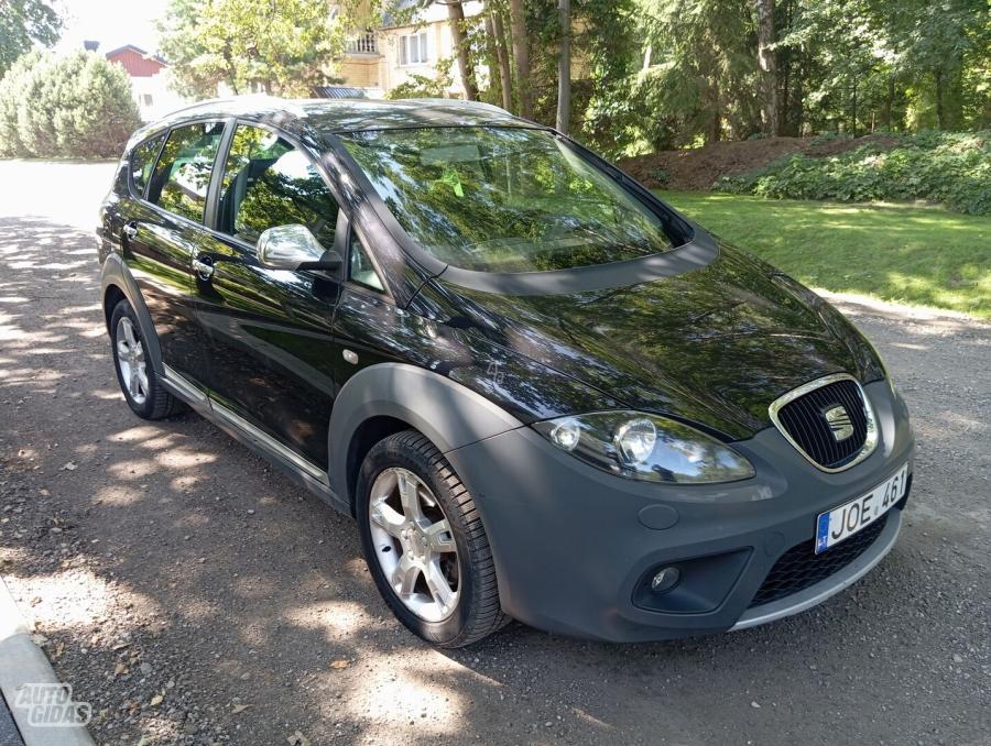 Black SEAT Altea XL 2009 in Anyksciai, with an engine capacity of 2.00 L and mileage of 306 thousand km for 3000 €, photo 13 on AUTOMOTO.COM.LV