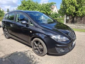 Черный Сеат Altea XL 2009 в Паневежис, объемом двигателя 1.90 л и пробегом 335 тыс. км за 2350 €, фото  на AUTOMOTO.COM.LV