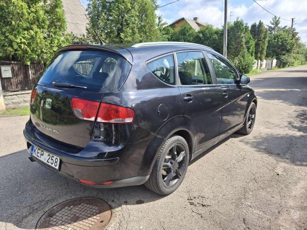 Черный Сеат Altea XL 2009 в Паневежис, объемом двигателя 1.90 л и пробегом 335 тыс. км за 2350 €, фото 4 на AUTOMOTO.COM.LV