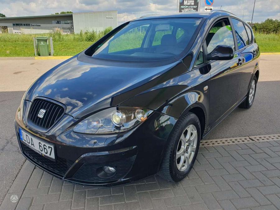 Melns SEAT Altea XL 2010 Kauņa, ar dzinēja tilpumu 1.80 L un nobraukumu 145 tūkst. km par 3100 €, foto 1 vietnē AUTOMOTO.COM.LV