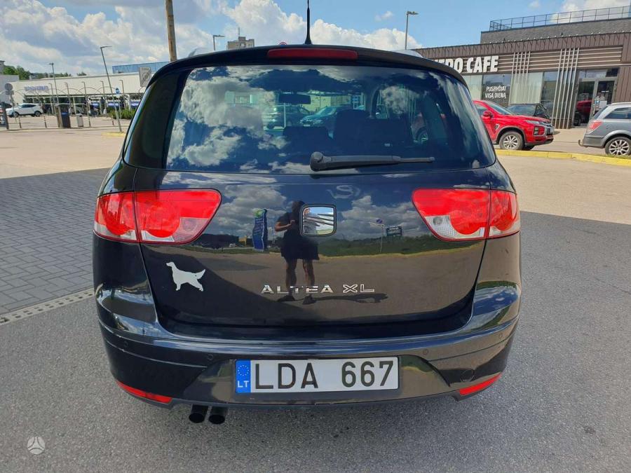 Melns SEAT Altea XL 2010 Kauņa, ar dzinēja tilpumu 1.80 L un nobraukumu 145 tūkst. km par 3100 €, foto 6 vietnē AUTOMOTO.COM.LV