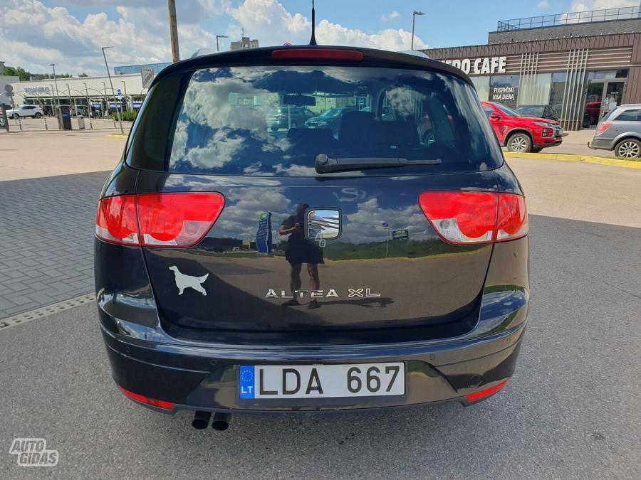 Melns SEAT Altea XL 2010 Kauņa, ar dzinēja tilpumu 1.80 L un nobraukumu 145 tūkst. km par 3100 €, foto 6 vietnē AUTOMOTO.COM.LV