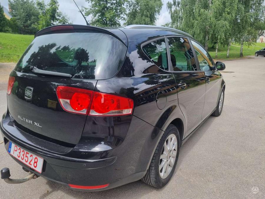 Черный Сеат Altea XL 2011 в Каунас, объемом двигателя 1.60 л и пробегом 270 тыс. км за 3950 €, фото 7 на AUTOMOTO.COM.LV