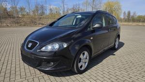 Melns SEAT Altea XL 2008 Marijampole, ar dzinēja tilpumu 1.60 L un nobraukumu 255 tūkst. km par 2150 €, foto  vietnē AUTOMOTO.COM.LV