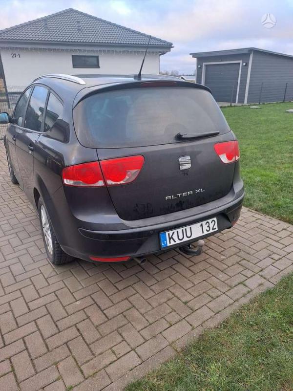 Melns SEAT Altea XL 2013 Klaipėda, ar dzinēja tilpumu 1.60 L un nobraukumu 146 tūkst. km par 4000 €, foto 5 vietnē AUTOMOTO.COM.LV