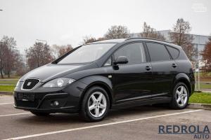 Melns SEAT Altea XL 2011 Kauņa, ar dzinēja tilpumu 1.60 L un nobraukumu 174 tūkst. km par 4200 €, foto  vietnē AUTOMOTO.COM.LV