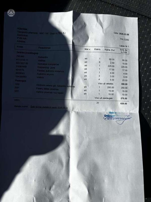 Pelēks SEAT Altea XL 2008 Viļņa, ar dzinēja tilpumu 1.80 L un nobraukumu 168 tūkst. km par 1950 €, foto 9 vietnē AUTOMOTO.COM.LV