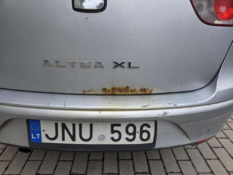 Серый Сеат Altea XL 2008 в Паланга, объемом двигателя 1.90 л и пробегом 294 тыс. км за 1400 €, фото 6 на AUTOMOTO.COM.LV