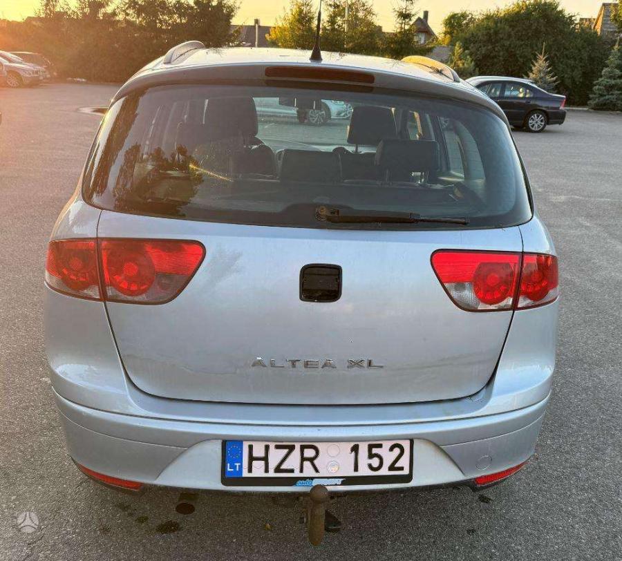 Pelēks SEAT Altea XL 2007 Kauņa, ar dzinēja tilpumu 1.90 L un nobraukumu 292 tūkst. km par 1599 €, foto 5 vietnē AUTOMOTO.COM.LV