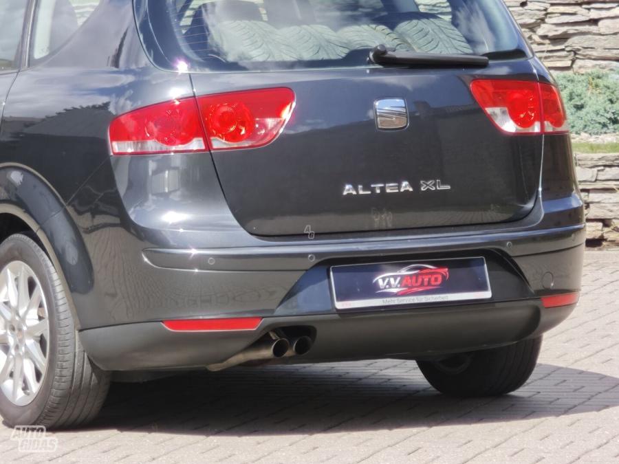 Grey SEAT Altea XL 2009 in Vilnius, with an engine capacity of 1.40 L and mileage of 237 thousand km for 3300 €, photo 11 on AUTOMOTO.COM.LV