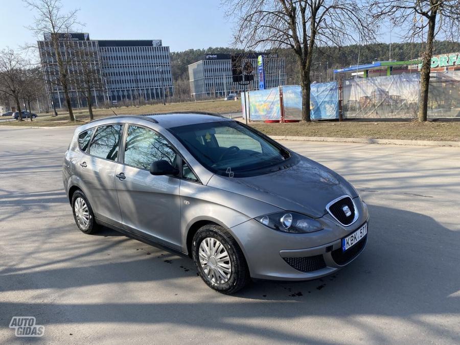 SEAT Altea XL 2008 Viļņa, ar dzinēja tilpumu 1.90 L un nobraukumu 285 tūkst. km par 1390 €, foto 4 vietnē AUTOMOTO.COM.LV