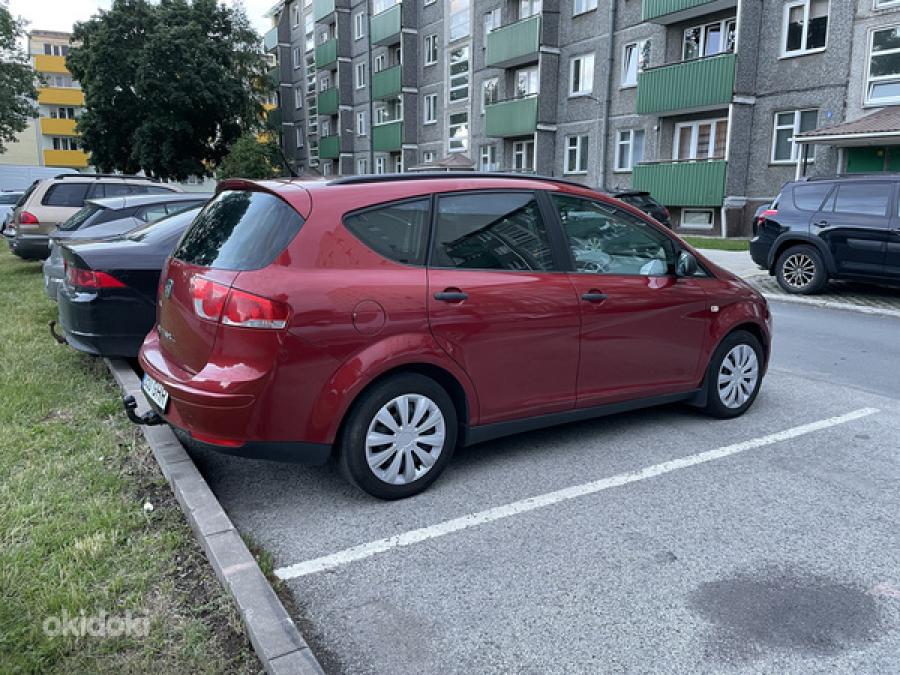 Red SEAT Altea XL 2008 in Tallinn, with an engine capacity of 1.90 L and mileage of 225 thousand km for 2900 €, photo 3 on AUTOMOTO.COM.LV