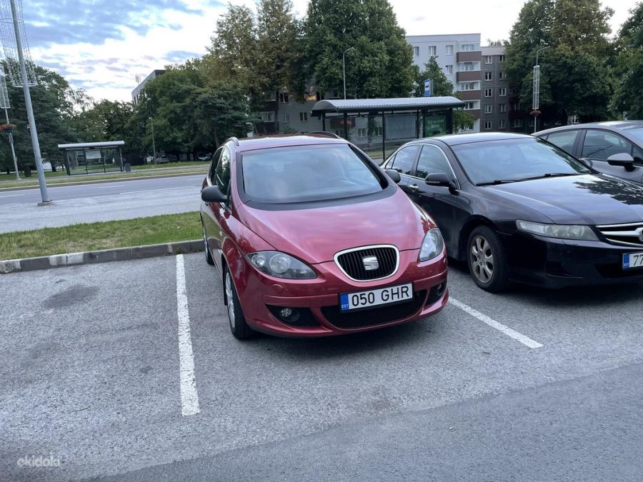 Red SEAT Altea XL 2008 in Tallinn, with an engine capacity of 1.90 L and mileage of 225 thousand km for 2900 €, photo 6 on AUTOMOTO.COM.LV