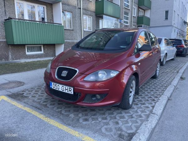 Red SEAT Altea XL 2008 in Tallinn, with an engine capacity of 1.90 L and mileage of 225 thousand km for 2900 €, photo 8 on AUTOMOTO.COM.LV