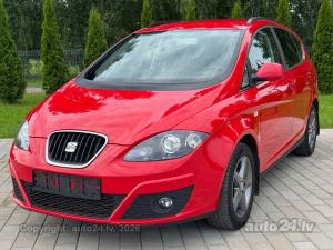 Sarkans SEAT Altea XL 2014 Tartu, ar dzinēja tilpumu 1.60 L un nobraukumu 231 tūkst. km par 6390 €, foto  vietnē AUTOMOTO.COM.LV