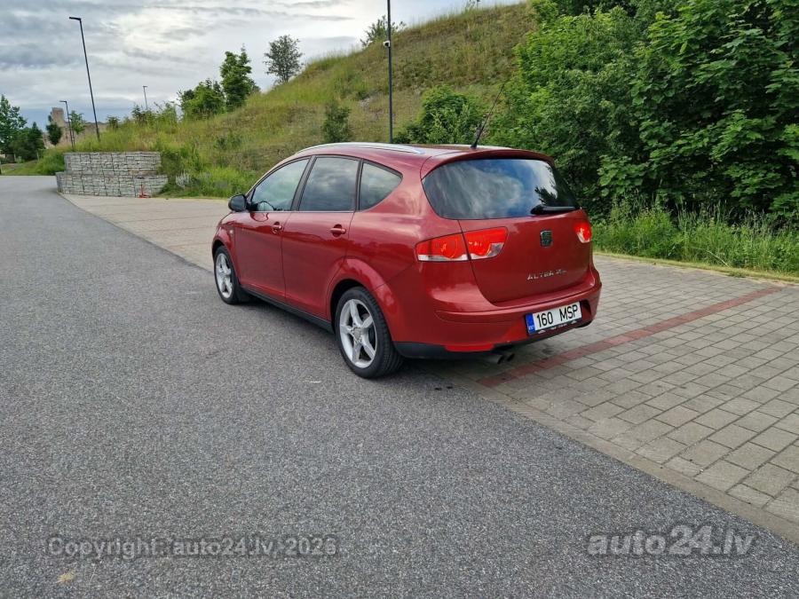 Red SEAT Altea XL 2007 in Rakvere, with an engine capacity of 1.80 L and mileage of 148 thousand km for 3000 €, photo 9 on AUTOMOTO.COM.LV