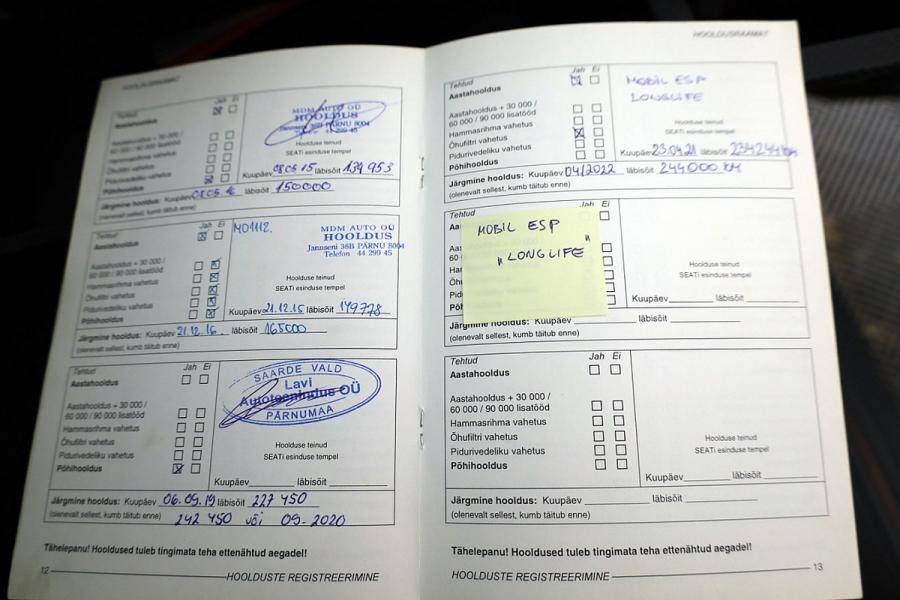 Красный Сеат Altea XL 2008 в Таллин, объемом двигателя 1.80 л и пробегом 286 тыс. км за 999 €, фото 17 на AUTOMOTO.COM.LV
