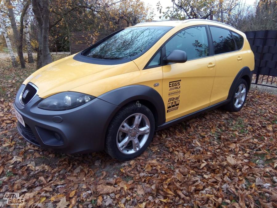 Yellow SEAT Altea 2007 in Siauliai, with an engine capacity of 2.00 L and mileage of 270 thousand km for 4550 €, photo 1 on AUTOMOTO.COM.LV