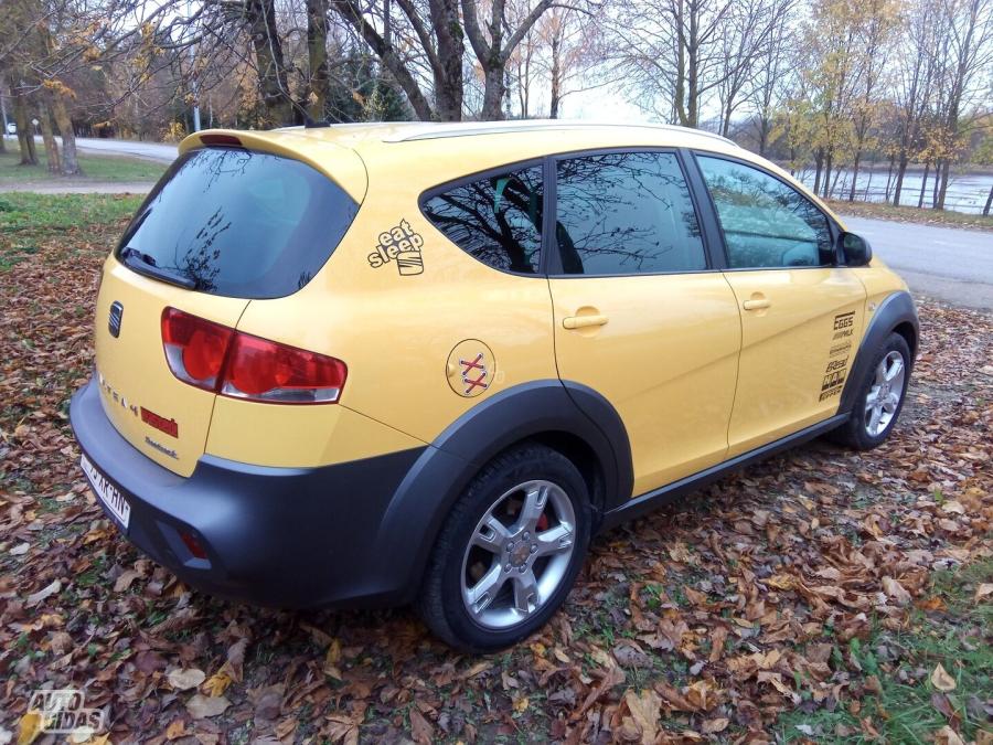 Yellow SEAT Altea 2007 in Siauliai, with an engine capacity of 2.00 L and mileage of 270 thousand km for 4550 €, photo 3 on AUTOMOTO.COM.LV