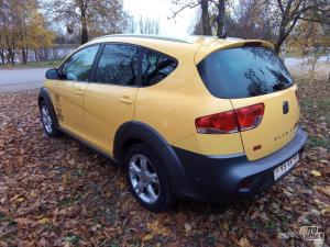 Yellow SEAT Altea 2007 in Siauliai, with an engine capacity of 2.00 L and mileage of 270 thousand km for 4550 €, photo 5 on AUTOMOTO.COM.LV