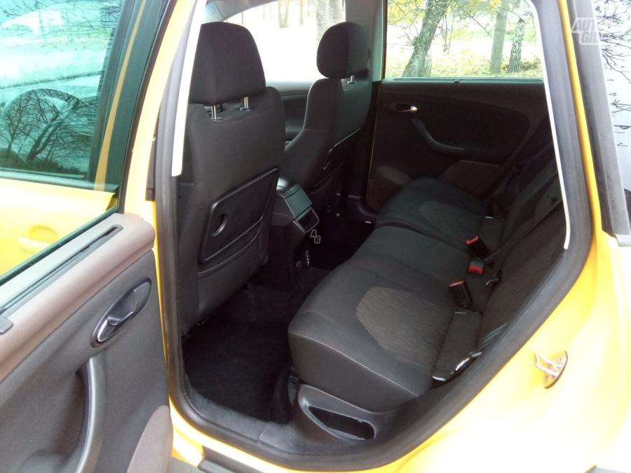Yellow SEAT Altea 2007 in Siauliai, with an engine capacity of 2.00 L and mileage of 270 thousand km for 4550 €, photo 10 on AUTOMOTO.COM.LV