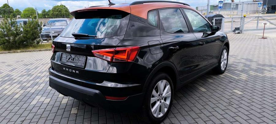 Melns SEAT Arona 2018 Šauļi, ar dzinēja tilpumu 1.00 L un nobraukumu 195 tūkst. km par 8950 €, foto 7 vietnē AUTOMOTO.COM.LV