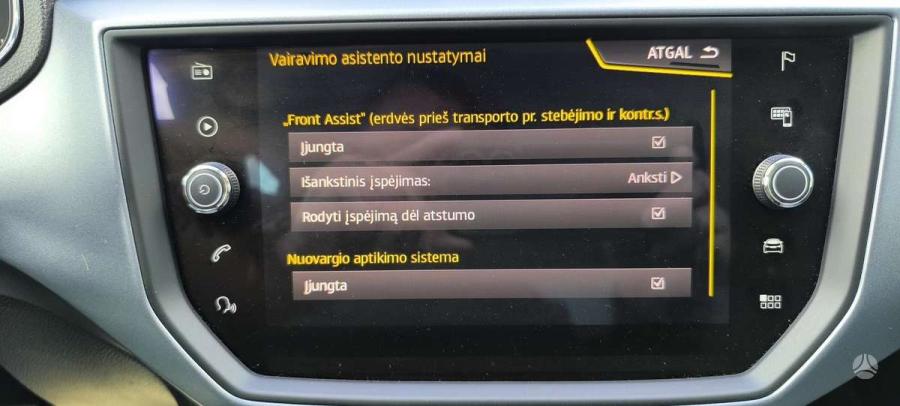 Melns SEAT Arona 2018 Šauļi, ar dzinēja tilpumu 1.00 L un nobraukumu 195 tūkst. km par 8950 €, foto 28 vietnē AUTOMOTO.COM.LV