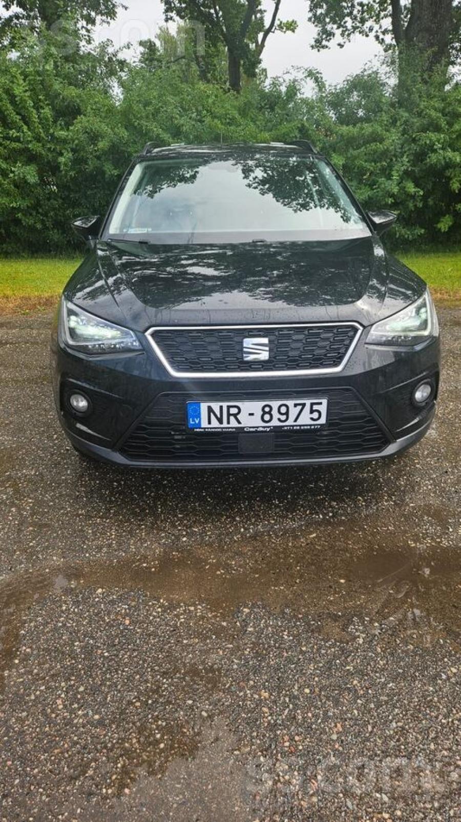 Melns SEAT Arona 2019 Valmiera, ar dzinēja tilpumu 1.60 L un nobraukumu 159 tūkst. km par 12900 €, foto 3 vietnē AUTOMOTO.COM.LV