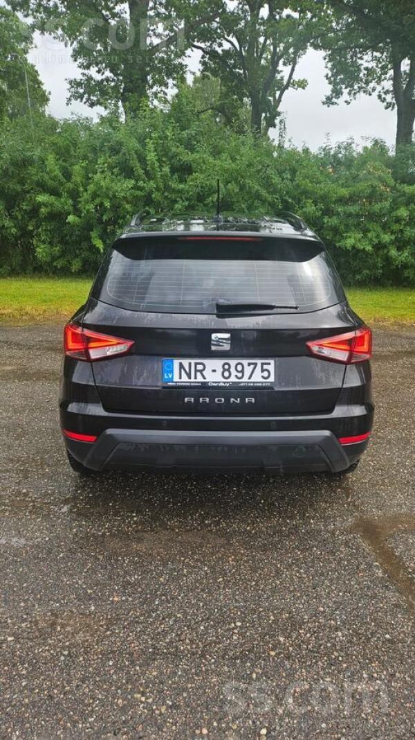 Black SEAT Arona 2019 in Valmiera, with an engine capacity of 1.60 L and mileage of 159 thousand km for 12900 €, photo 6 on AUTOMOTO.COM.LV