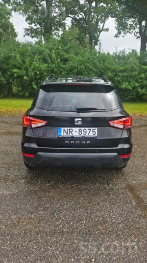 Melns SEAT Arona 2019 Valmiera, ar dzinēja tilpumu 1.60 L un nobraukumu 159 tūkst. km par 12900 €, foto 7 vietnē AUTOMOTO.COM.LV