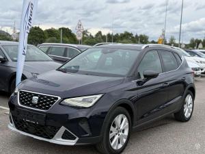 Black SEAT Arona 2022 in Vilnius, with an engine capacity of 1.00 L and mileage of 99 thousand km for 9700 €, photo  on AUTOMOTO.COM.LV