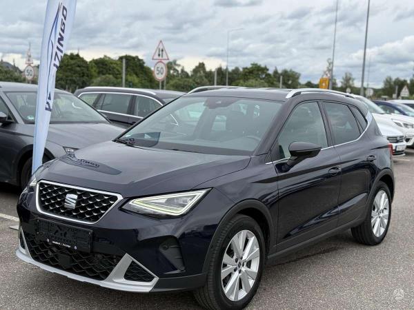 Black SEAT Arona 2022 in Vilnius, with an engine capacity of 1.00 L and mileage of 99 thousand km for 9700 €, photo 1 on AUTOMOTO.COM.LV