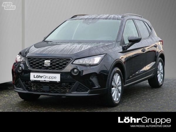 Melns SEAT Arona 2023 Kauņa, ar dzinēja tilpumu 1.00 L un nobraukumu 34 tūkst. km par 22894 €, foto 1 vietnē AUTOMOTO.COM.LV