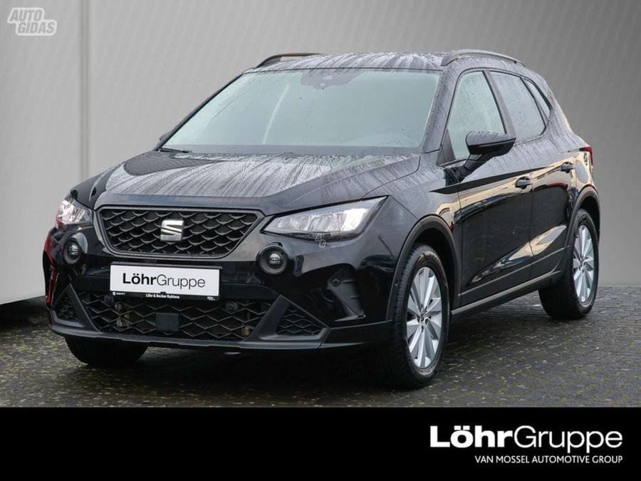 Melns SEAT Arona 2023 Kauņa, ar dzinēja tilpumu 1.00 L un nobraukumu 34 tūkst. km par 22894 €, foto 1 vietnē AUTOMOTO.COM.LV