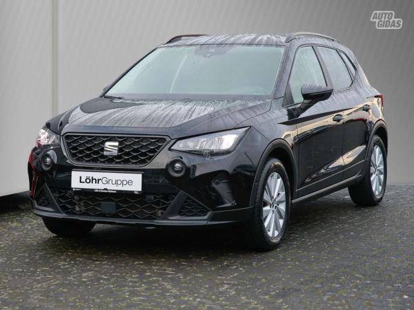 Melns SEAT Arona 2023 Kauņa, ar dzinēja tilpumu 1.00 L un nobraukumu 34 tūkst. km par 22894 €, foto 2 vietnē AUTOMOTO.COM.LV