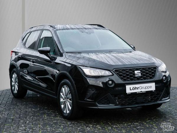 Melns SEAT Arona 2023 Kauņa, ar dzinēja tilpumu 1.00 L un nobraukumu 34 tūkst. km par 22894 €, foto 3 vietnē AUTOMOTO.COM.LV