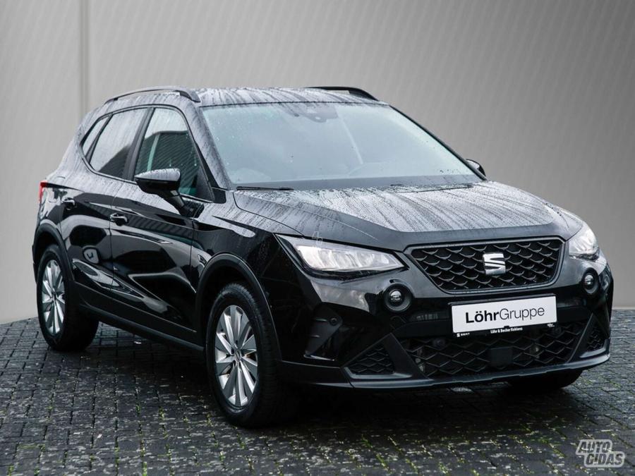 Melns SEAT Arona 2023 Kauņa, ar dzinēja tilpumu 1.00 L un nobraukumu 34 tūkst. km par 22894 €, foto 3 vietnē AUTOMOTO.COM.LV