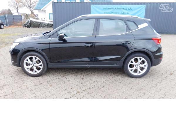 Black SEAT Arona 2023 in Kaunas, with an engine capacity of 1.00 L and mileage of 17 thousand km for 21686 €, photo 1 on AUTOMOTO.COM.LV