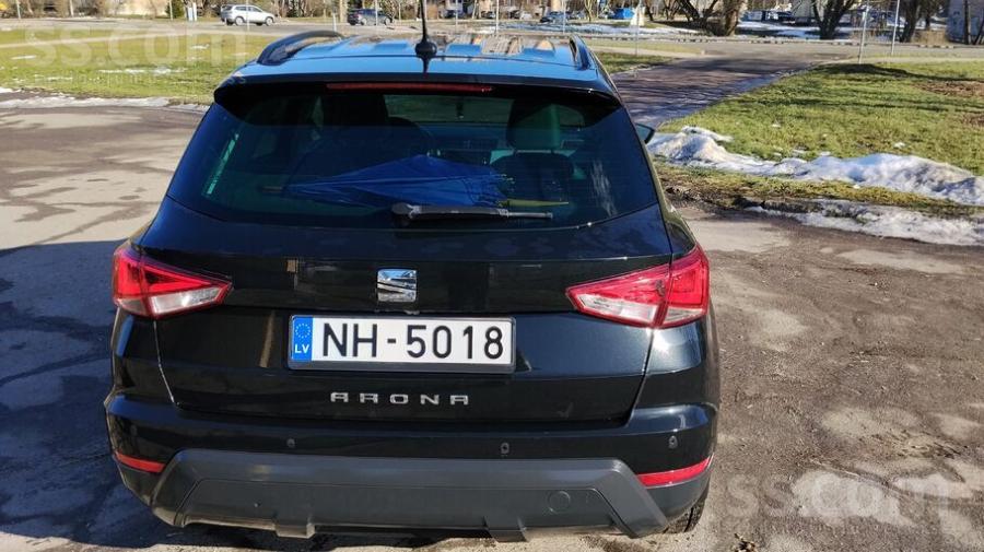 Черный Сеат Arona 2019 в Рига, объемом двигателя 1.60 л и пробегом 200 тыс. км за 10000 €, фото 4 на AUTOMOTO.COM.LV