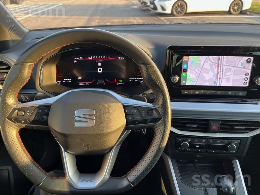 Черный Сеат Arona 2024 в Рига, объемом двигателя 1.00 л и пробегом 67 тыс. км за 17900 €, фото 17 на AUTOMOTO.COM.LV