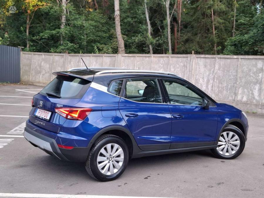 Zils SEAT Arona 2018 Viļņa, ar dzinēja tilpumu 1.60 L un nobraukumu 222 tūkst. km par 9200 €, foto 4 vietnē AUTOMOTO.COM.LV