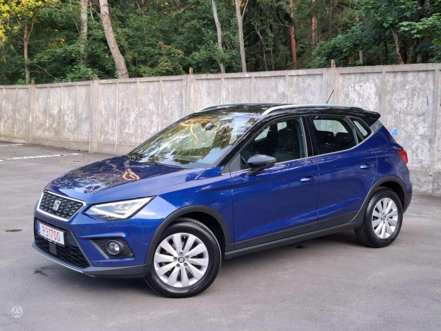 Zils SEAT Arona 2018 Viļņa, ar dzinēja tilpumu 1.60 L un nobraukumu 222 tūkst. km par 9200 €, foto 6 vietnē AUTOMOTO.COM.LV