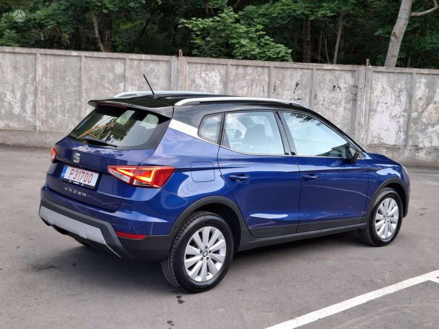 Zils SEAT Arona 2018 Viļņa, ar dzinēja tilpumu 1.60 L un nobraukumu 222 tūkst. km par 9200 €, foto 13 vietnē AUTOMOTO.COM.LV