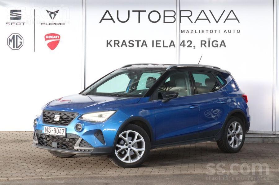 Zils SEAT Arona 2021 Rīga, ar dzinēja tilpumu 1.00 L un nobraukumu 62 tūkst. km par 15990 €, foto 1 vietnē AUTOMOTO.COM.LV