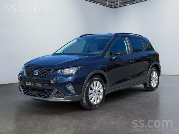 Zils SEAT Arona 2021 Rīga, ar dzinēja tilpumu 1.00 L un nobraukumu 49 tūkst. km par 14440 €, foto  vietnē AUTOMOTO.COM.LV