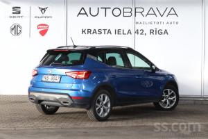 Blue SEAT Arona 2021 in Riga, with an engine capacity of 1.00 L and mileage of 62 thousand km for 14990 €, photo 7 on AUTOMOTO.COM.LV